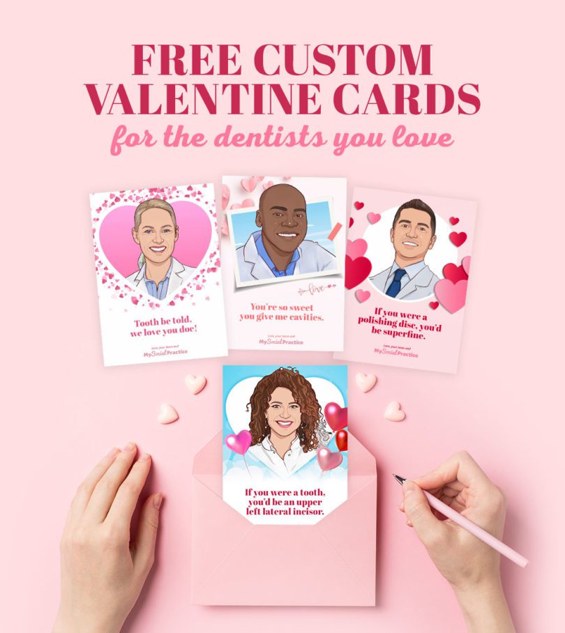 Valentine Cards For Dentists - LP - My Social Practice - A dental ...