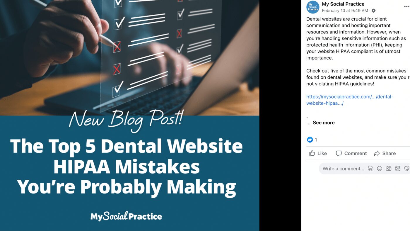 Pediatric Dentist Facebook Post Ideas for Engagement